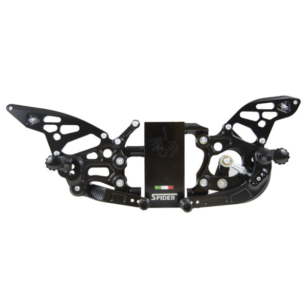 Spider Ducati 899 959 1199 1299 V2 Panigale Billet Adjustable Rearset ...