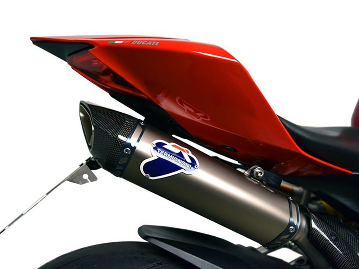Termignoni Ducati V2 Panigale FORCE SSP Racing Full Undertail Exhaust ...